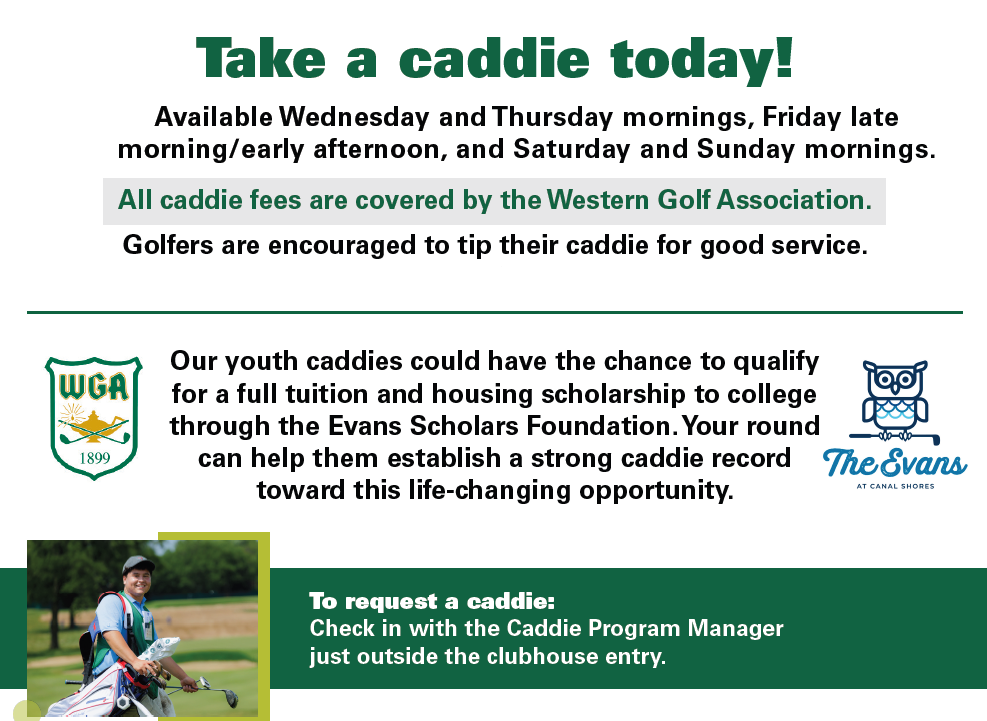 CADDIE PROGRAM - The Evans at Canal Shores